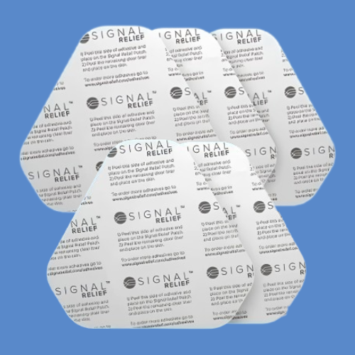 Signal Technology Pain Relief Patches Adhesive - 5 Extra Adhesive Only ...