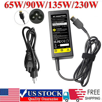 Charger Adapter for Lenovo ThinkPad E440,E450,E540,T450s,T550,X260,X240 ...