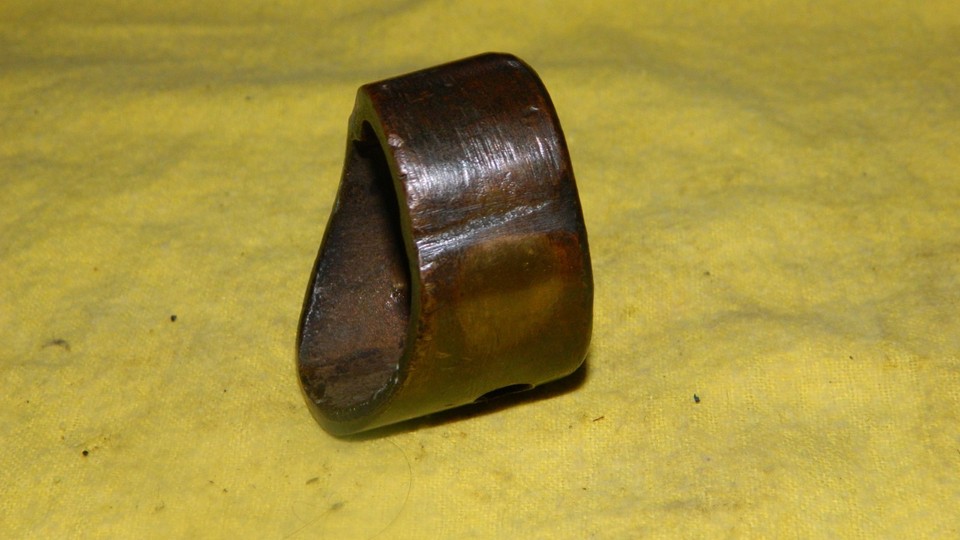 VINTAGE GUN PART BARREL BAND NOSE CAP CIVIL WAR ERA MUSKET ANTIQUE ...