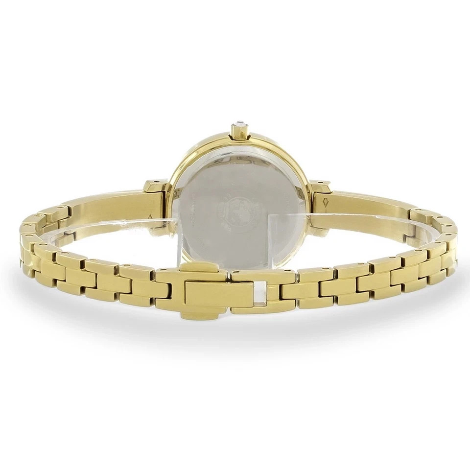 Citizen Eco-Drive Silhouette Crystal Women's Gold Watch, MOP Dial NEW ...