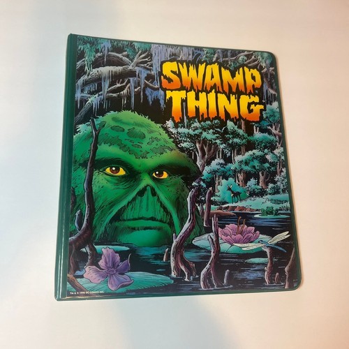 Vintage 1990 DC Comics Swamp Thing Binder | eBay