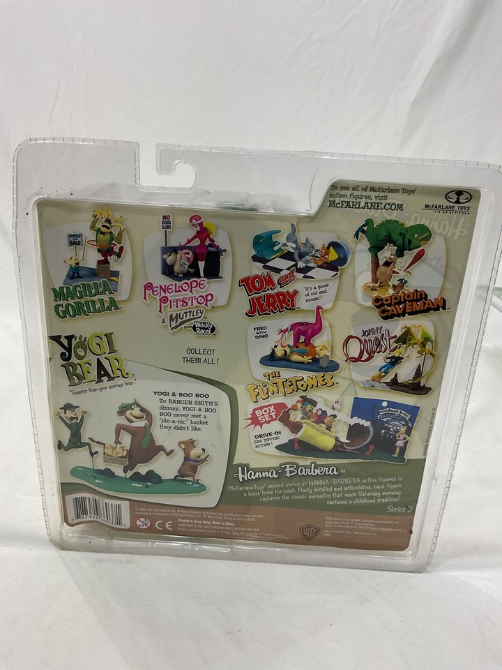 Hanna Barbera Series Yogi Bear Boo Boo Ranger Set McFarlane Toys SEALED ...