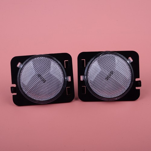 Clear Fender Side Marker Lights Fit For Jeep Wrangler 55078145AA ...