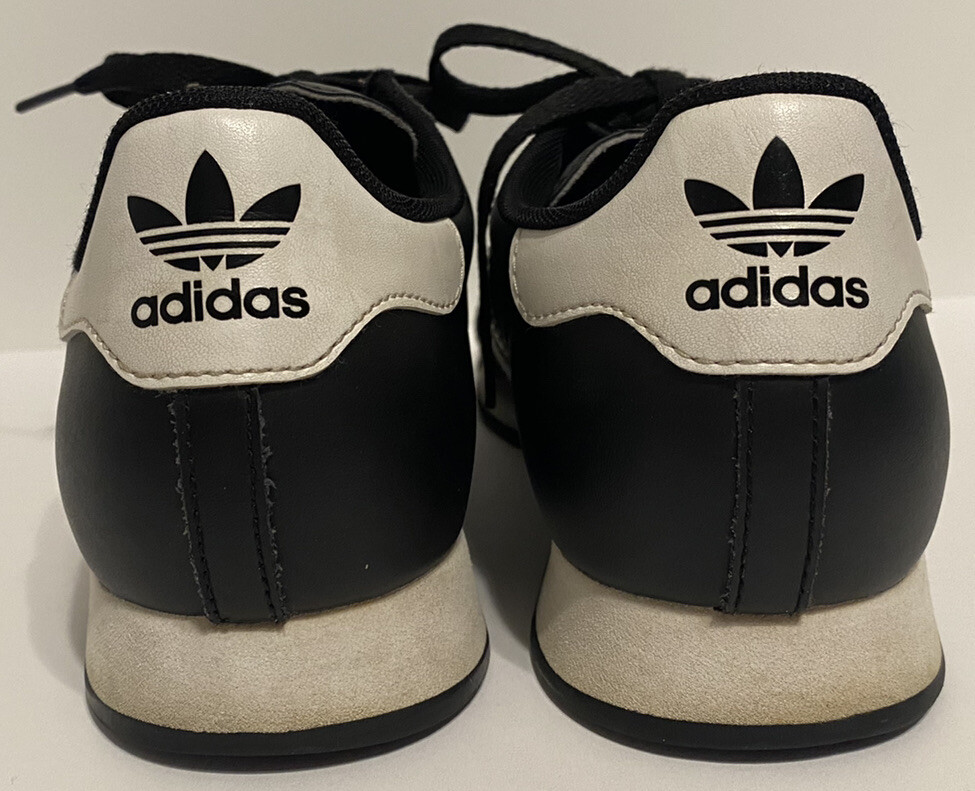 Adidas Samoa Trefoil Black White Shoes PYV 702001 Men's Size 5.5 | eBay