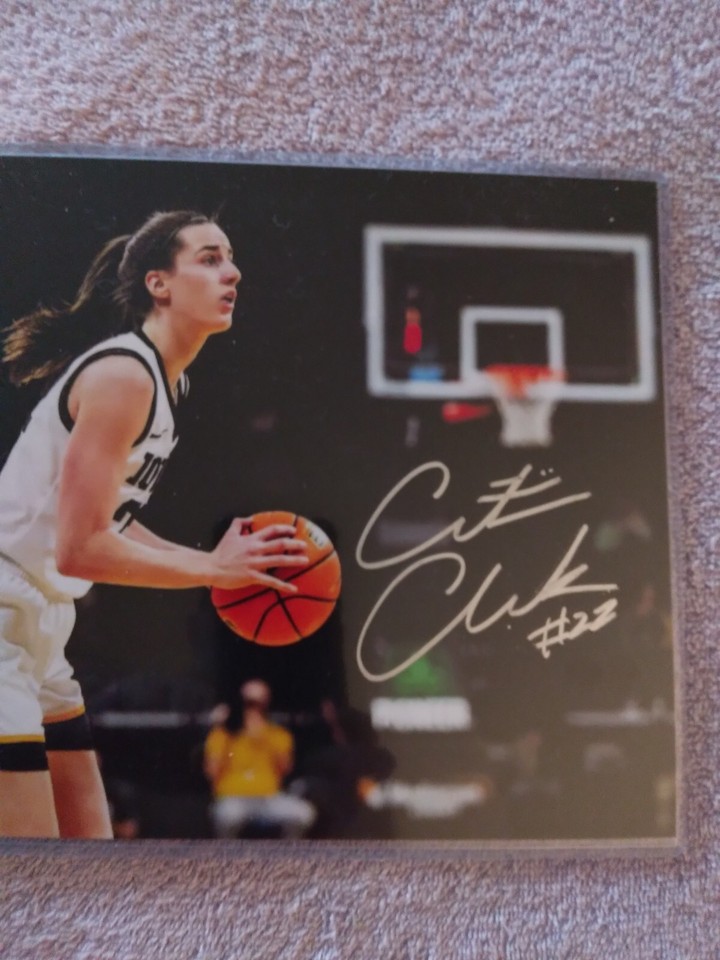 CAITLIN CLARK SIGNED PHOTO 8X10 AUTHENTIC/COA | eBay