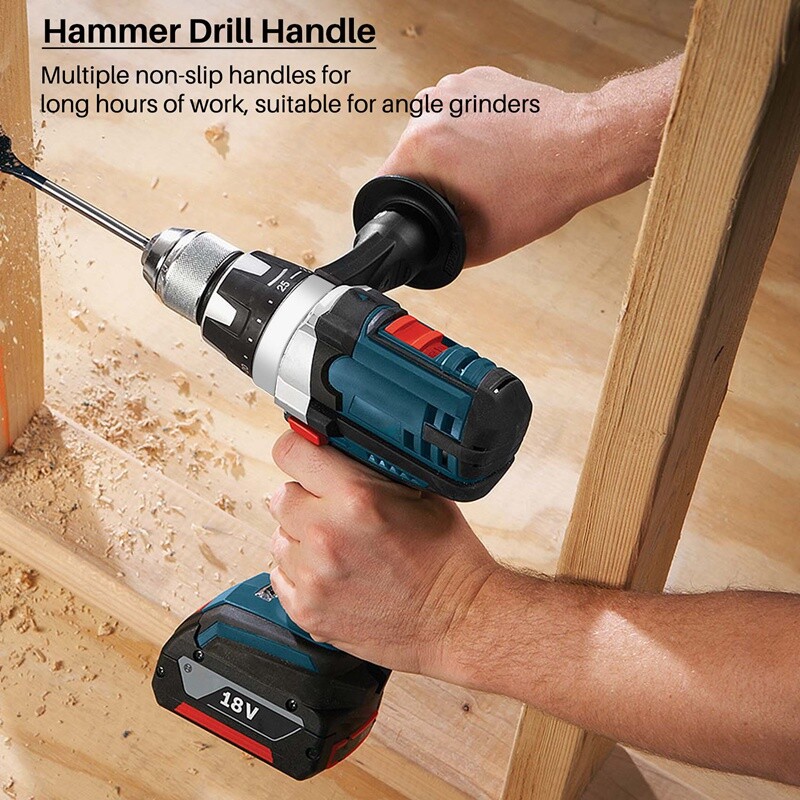 Hammer Drill Handle Plastic Side Front Auxiliary Handle for 26 Tools ...