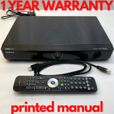 Humax HDR-FOX T2 500GB HDD Freeview HD Twin Tuner Digital TV Recorder ...