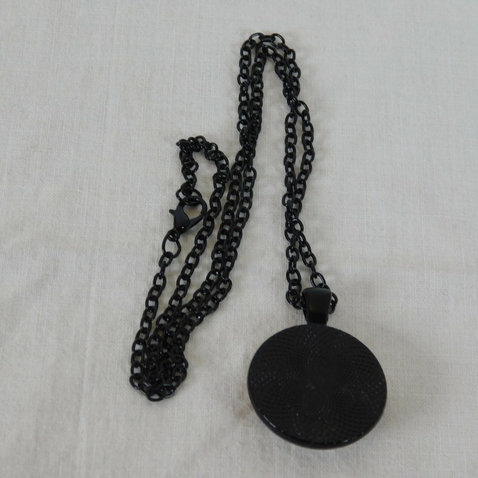 Word Nerd Geek Books Reading Yellowish Black Cabochon Pendant Chain ...