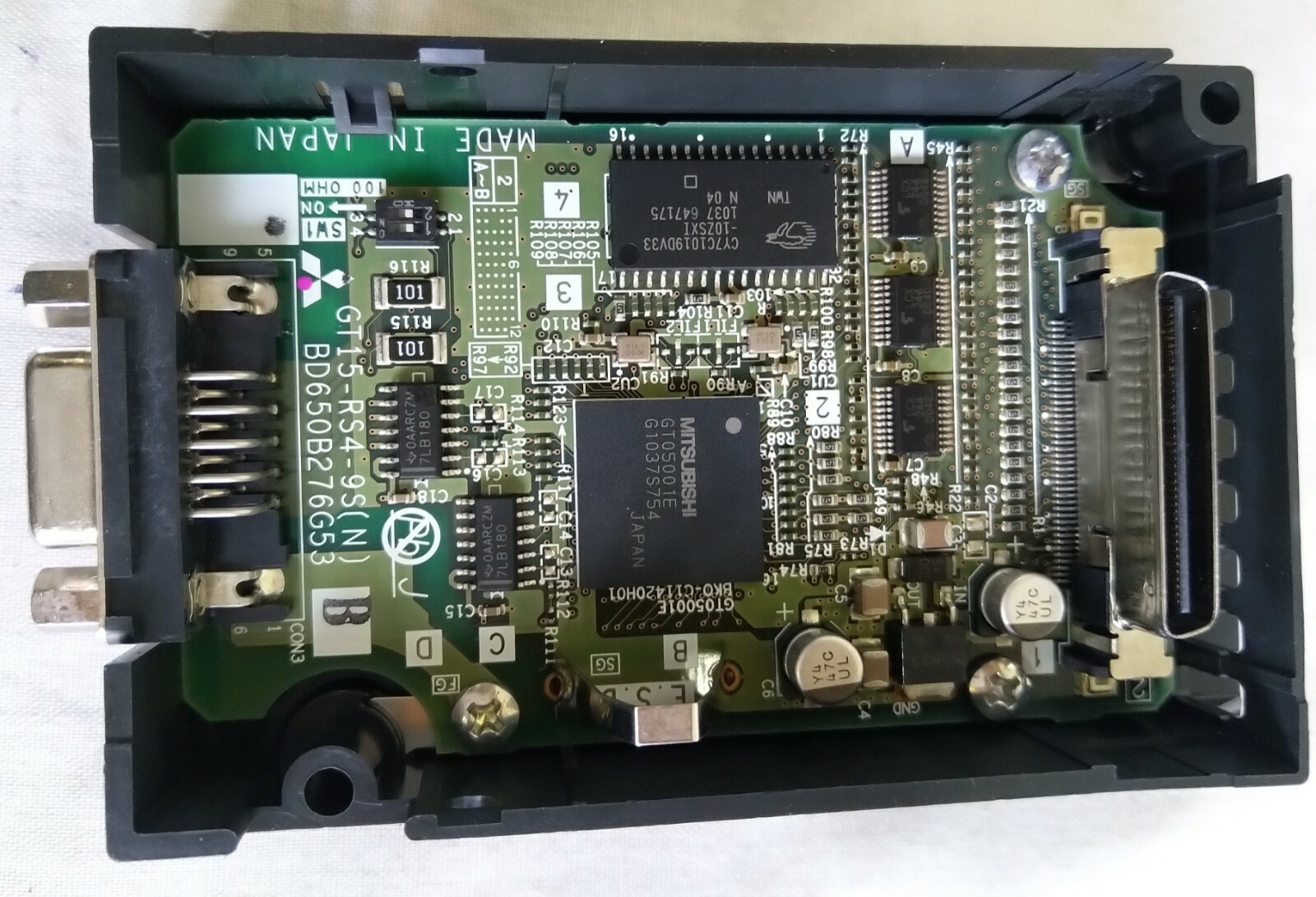 Mitsubishi GT15-RS4-9S Serial Communication Unit | eBay