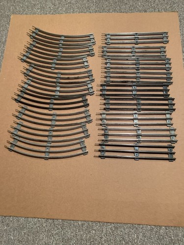 LOT 18 PCS Vintage Lionel O Gauge 3 Rail Train Model Railroad Track L6 ...