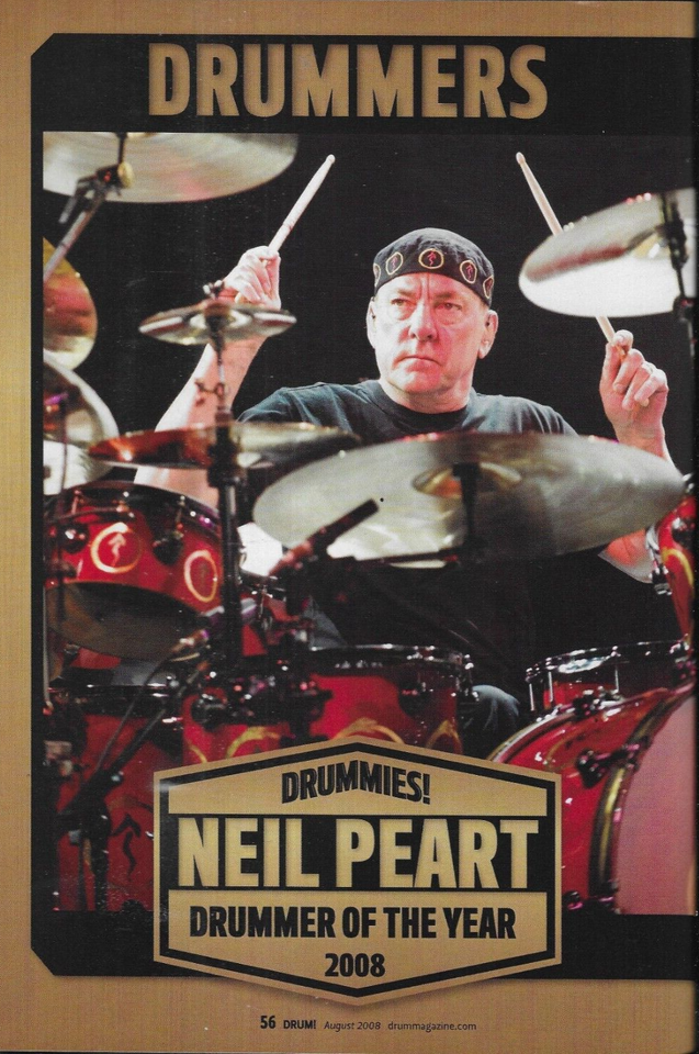 Drum Magazine Eric Kretz Stone Temple Pilots Cyro Baptista Patrick ...