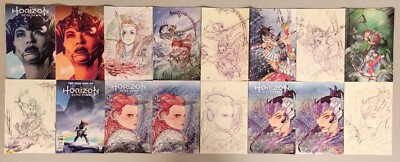 Horizon Zero Dawn #1 2 3 4 FCBD Titan 2020 Variants Artgerm Momoko ...