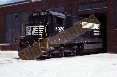 Vtg 1985 Train Slide 8020 NS Norfolk & Southern Engine Y2N127 | eBay