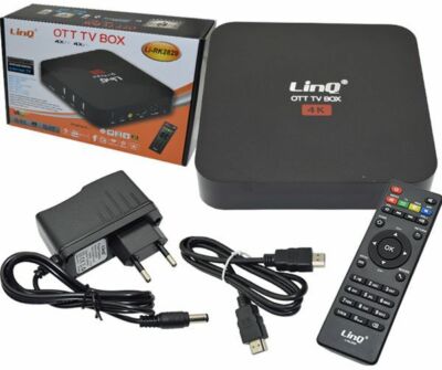 Smart Ott Tv Box 4K Android Quad Core Wifi 8 Go Ram 2 Go Mini Pc Linq ...