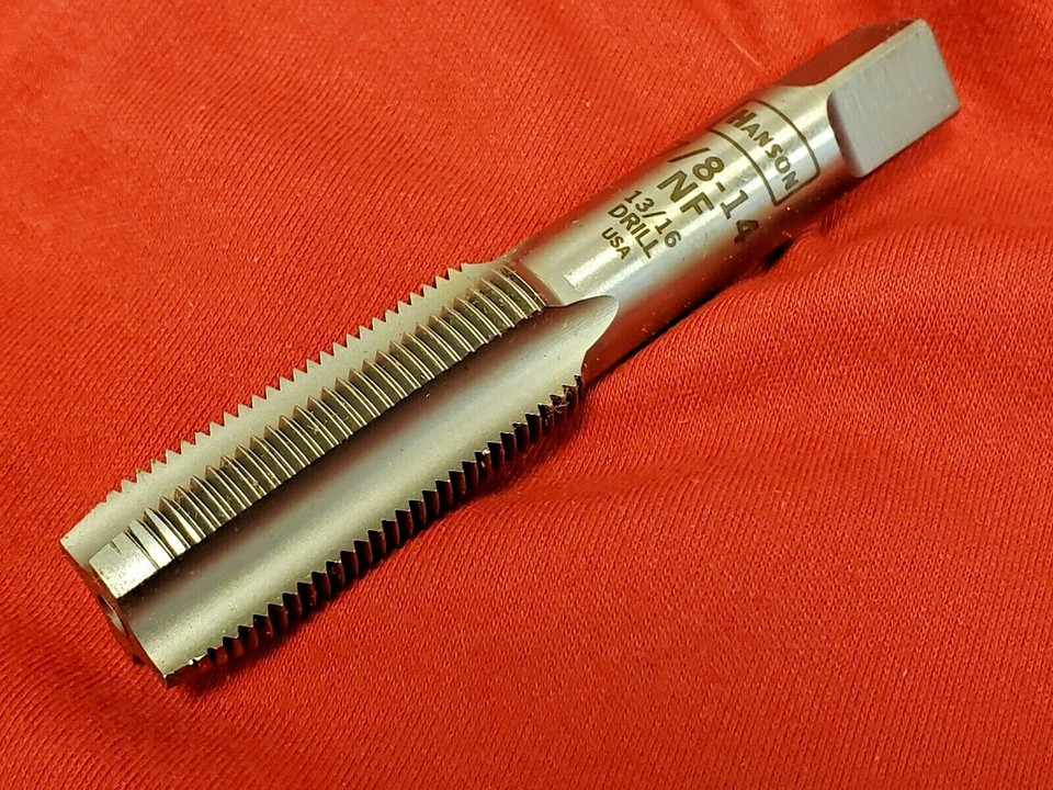 Various Brands SAE Hand Tap Carbon Steel 1/4" to 1" NC & NF Taper Plug ...