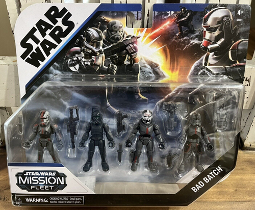 Star Wars Mission Fleet Clone Trooper Commando The Bad Batch Battle ...