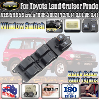 Main Master Power Window Switch for Toyota Landcruiser Prado 1996-2002 ...