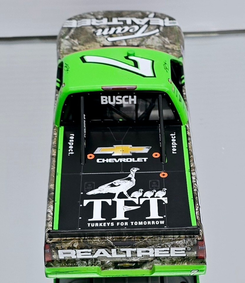 KYLE BUSCH 2024 TEXAS WIN RACED VERSION REALTREE TRUCK 1/24 ACTION ...