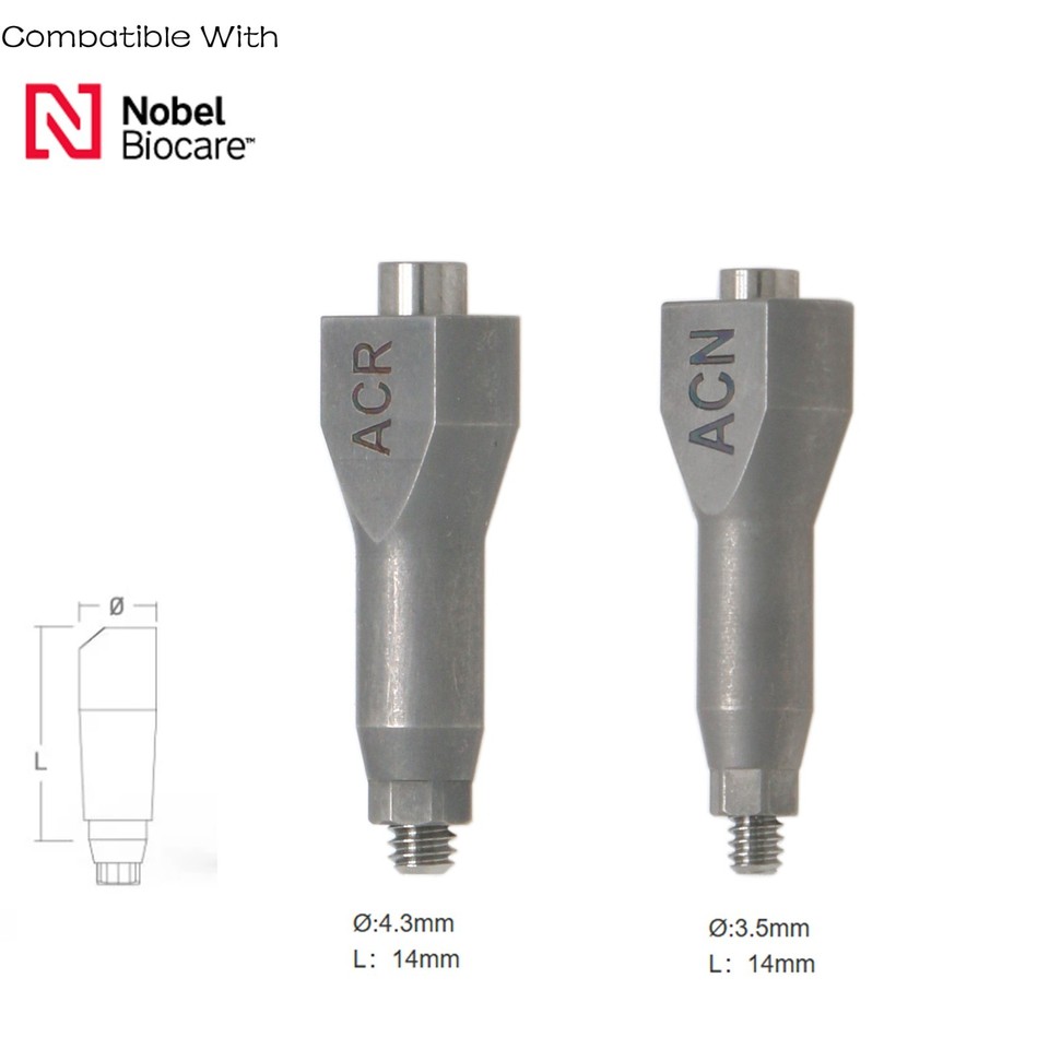 US Nobel Active Dental impression transfer /Healing Abutment NP/RP CC ...