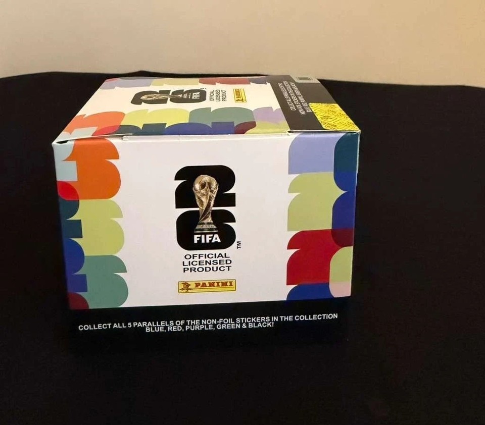 *US EDITION* 2026 Panini FIFA World Cup 50-Count Sticker Pack Box (350 ...