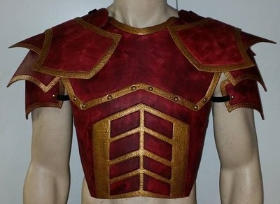 CUSTOM CRAFTED JUGGERNAUT CHEST BACK AND SHOULDERS armor LARP COSPLAY ...