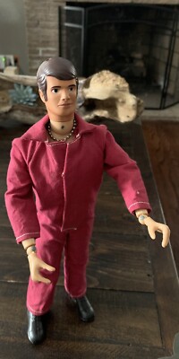 1975 Hasbro G.I. Joe Atomic Man Mike Power 12” Jumpsuit Modified Bionic ...