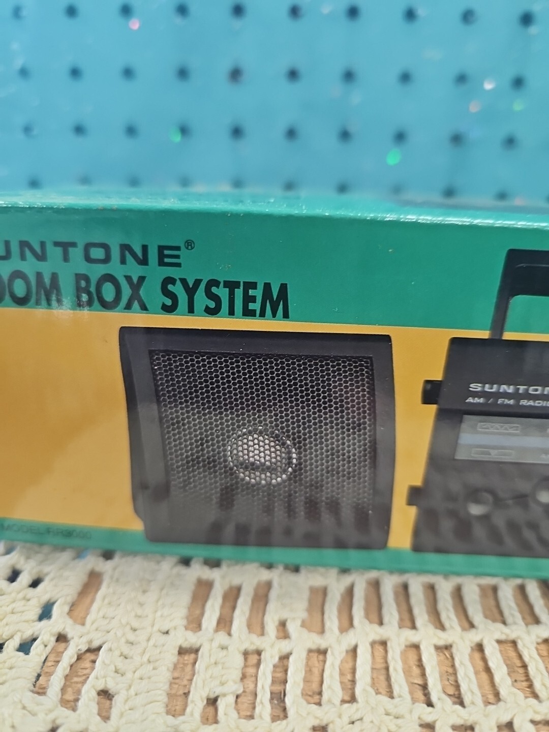 Vtg 1996 Suntone BoomBox RR3500 System AM FM Radio Detachable Dual ...