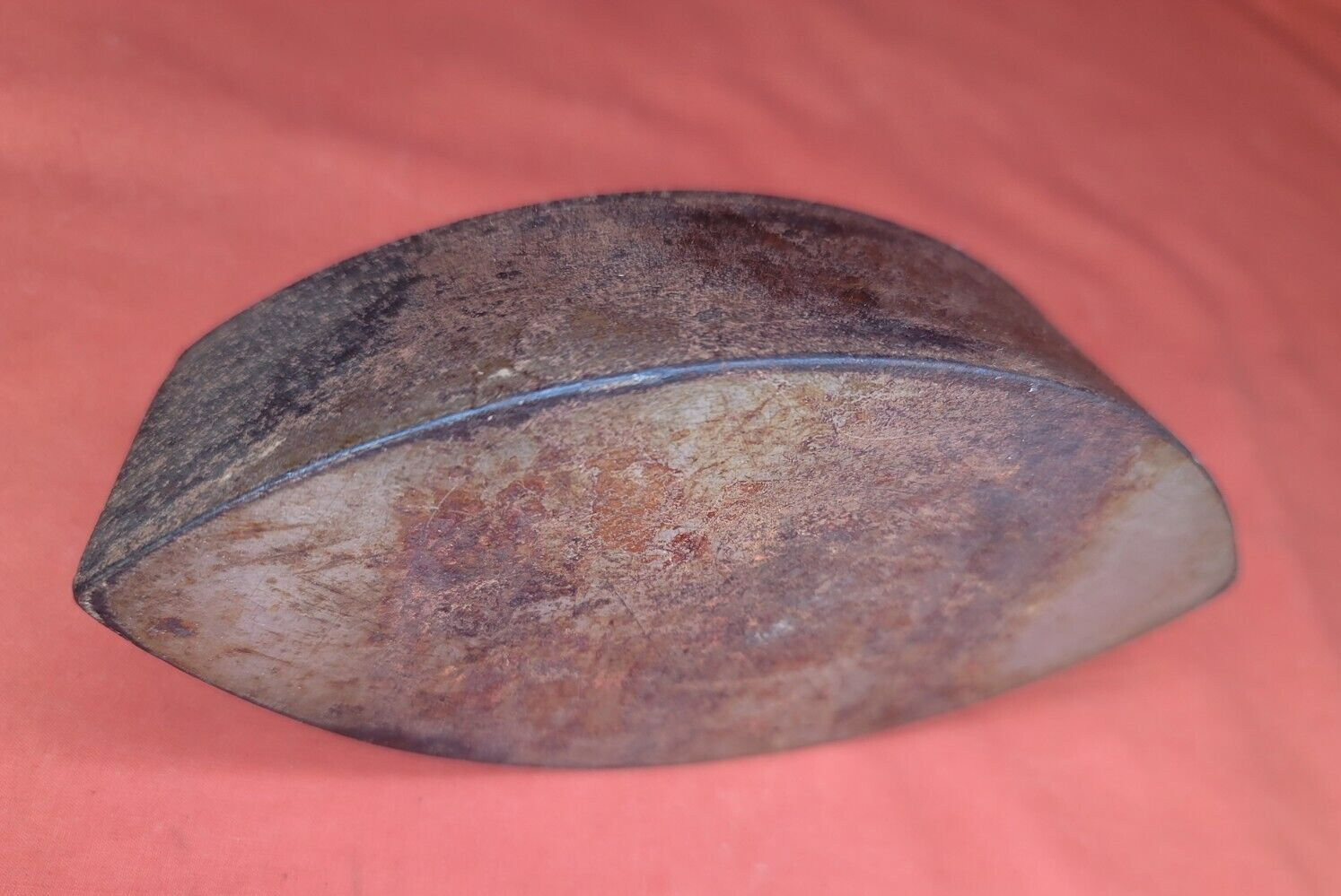 Antique Primitive Rusty Iron Paperweight 4 lb Doorstop A.C. WILLIAMS Co ...