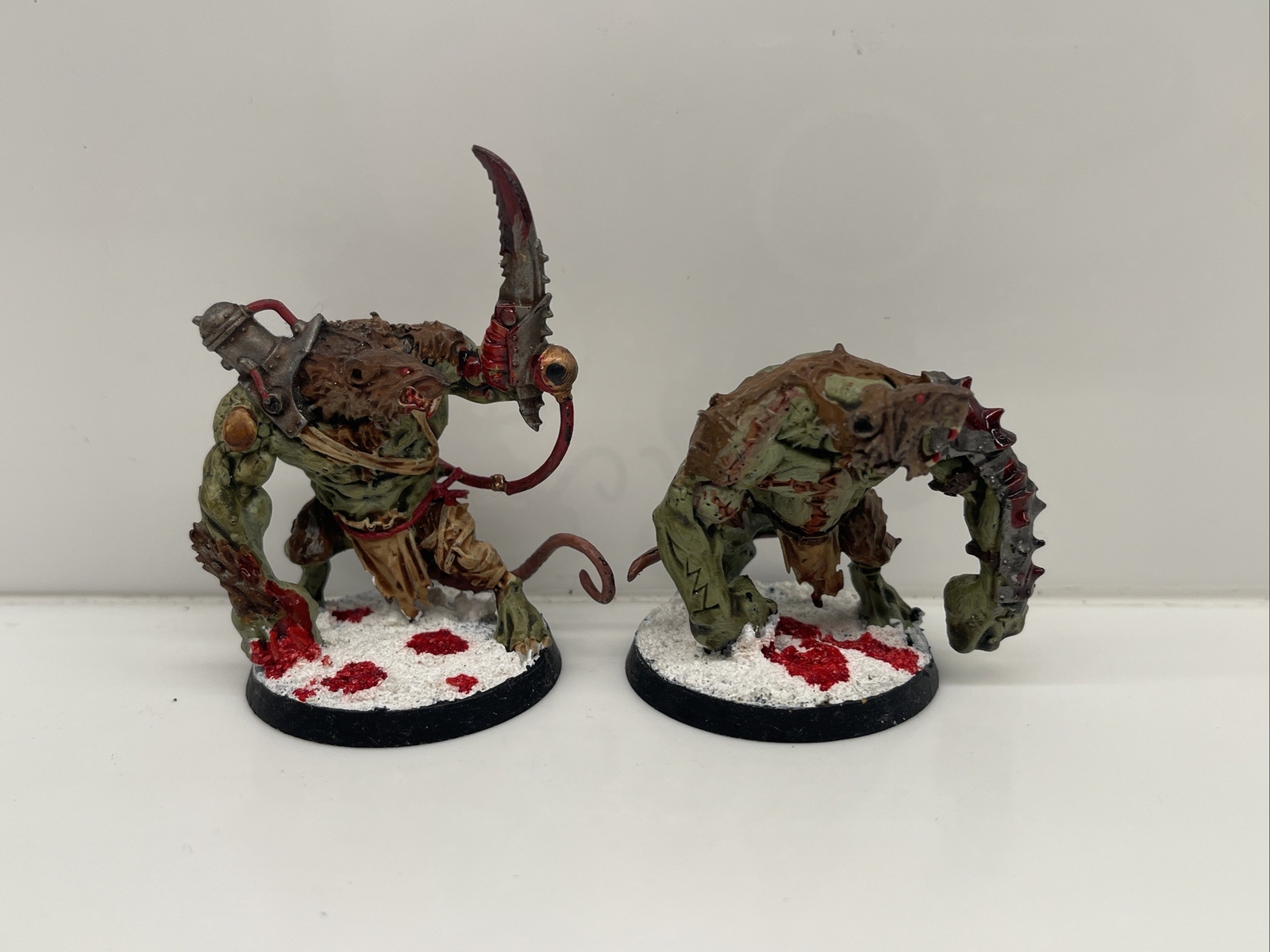 Warhammer: Island of Blood - Skaven RAT OGRES/OGORs Painted | eBay