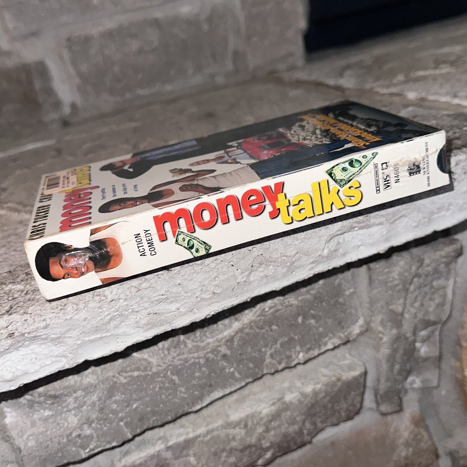 New Sealed VHS Money Talks Chris Tucker Charlie Sheen Warner Bros ...