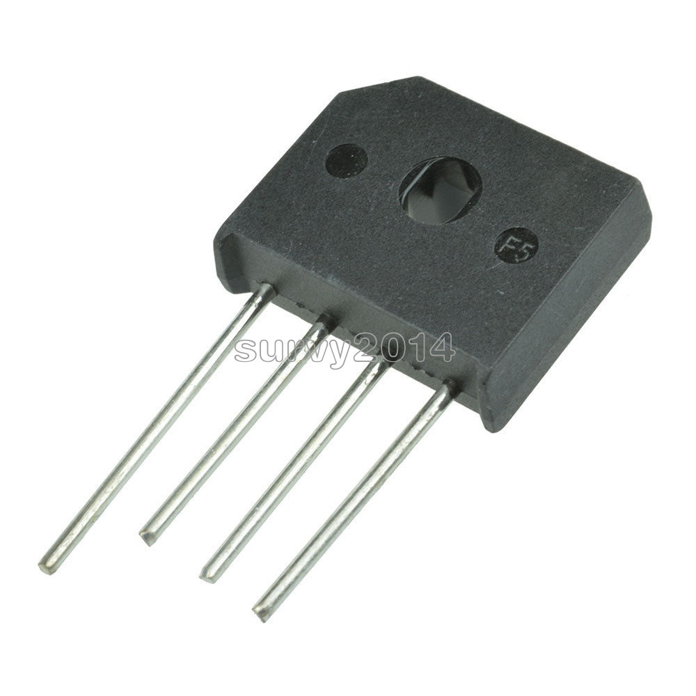 5PCS KBU808 SIP-4 KBU-808 8A 800V Bridge Rectifier | eBay