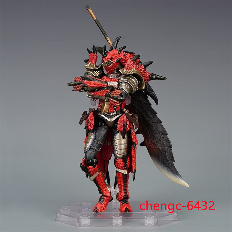 Monster Hunter：World Male Fire Dragon 17cm Toys Action Figure PVC Model ...
