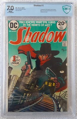 Shadow #1 (DC10-11/73) CBCS 7.0 FN/VF (1st Shadow in DC Comics) "KEY ...
