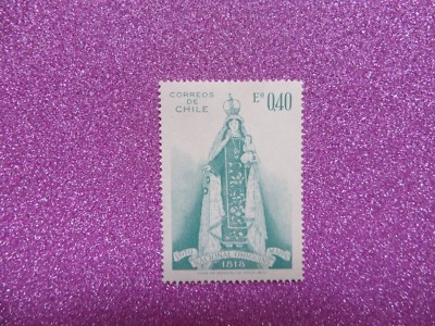 Correos de Chile 40 Escudos Voto Nacionale O'Higgins Maipu 1818 Stamp ...