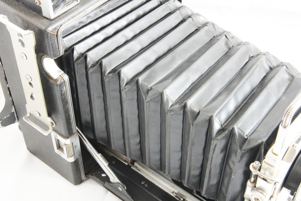 Graflex Crown Graphic 4x5 Large Format Camera w/GRAFLEX OPTAR 135mm F4 ...