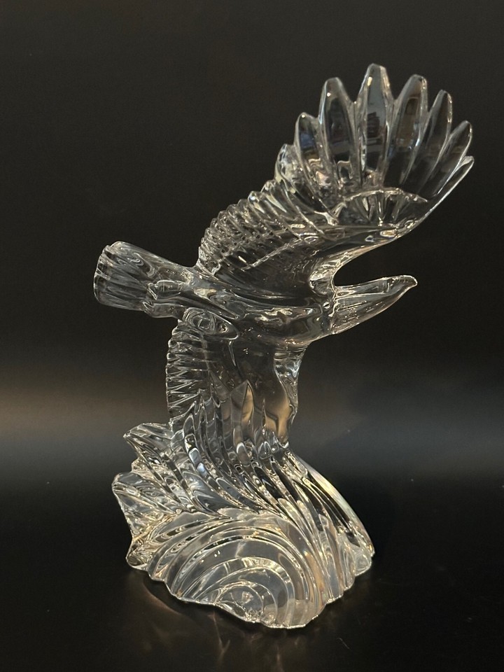 Vintage Lenox 1993 Soaring Majesty Majestic Crystal Eagle Figurine ...