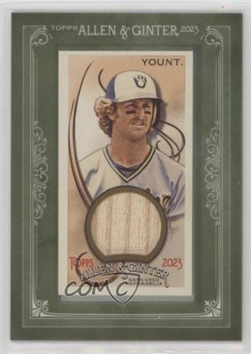 2023 Topps Allen & Ginter Mini Framed Relics Robin Yount #MFR-RY HOF | eBay
