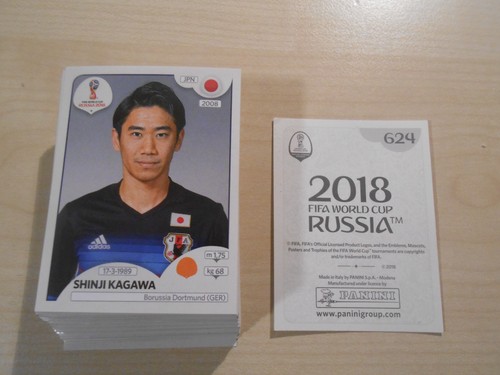 Panini FIFA World Cup 2018, WM 18, 108 verschiedene Sticker | eBay.de