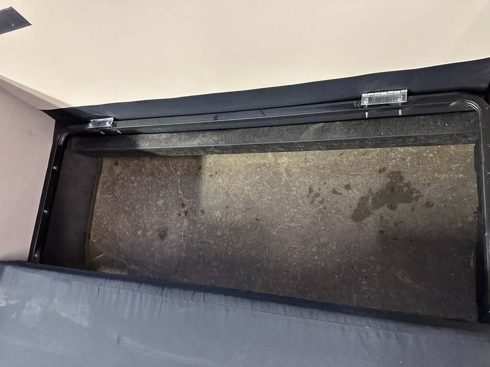 Lippert 67" Fold & Tumble Silver / Cream Sofa Bed Couch FT pull-out RV Motorhome | eBay