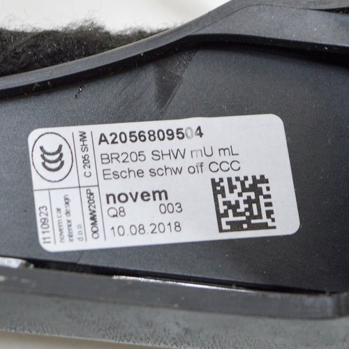 Mercedes-Benz Center Panel - Black (A2056809504) for sale online | eBay