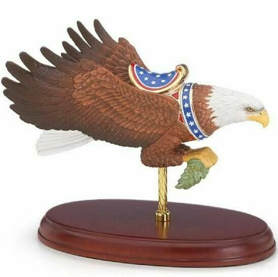 Lenox Eagle Carousel Figurine Hand Painted Wood Base #851378 for sale ...