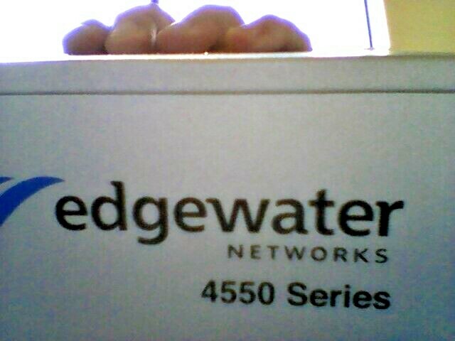 Edgewater NETWORKS EdgeMarc 4550 / WAN 10/100 Mbps / 1 LAN 10/100 Mpbs ...