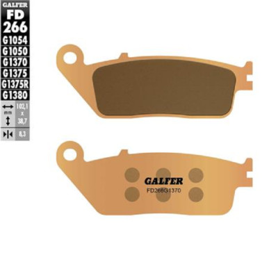 Galfer Sintered Brake Pads for SUZUKI GSX 250 400 GW 250 RF 400 600 | eBay