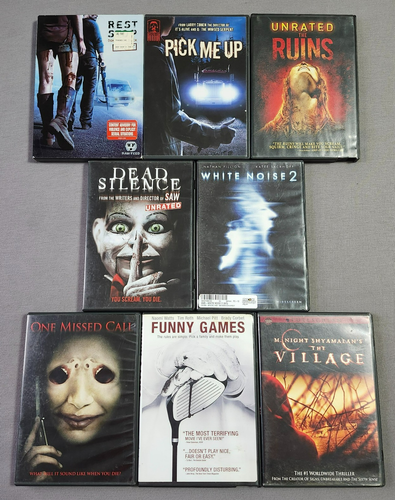 DVDs Lot Of 8 Horror Pre Owned | eBay