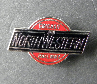 CHICAGO NORTHWESTERN RAILWAY RAILROAD LAPEL HAT PIN BADGE 3/4 INCH | eBay