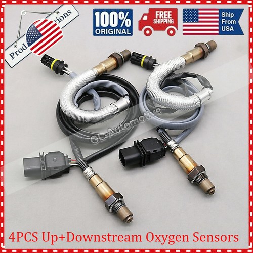 4PCS Oxygen O2 Sensor For BMW E82 E90 E91 128i 328i 328i X3 Upstream ...