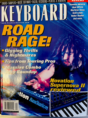 Keyboard Magazine-January 2001-Keyboard Gigging Thrills & Nightmares ...
