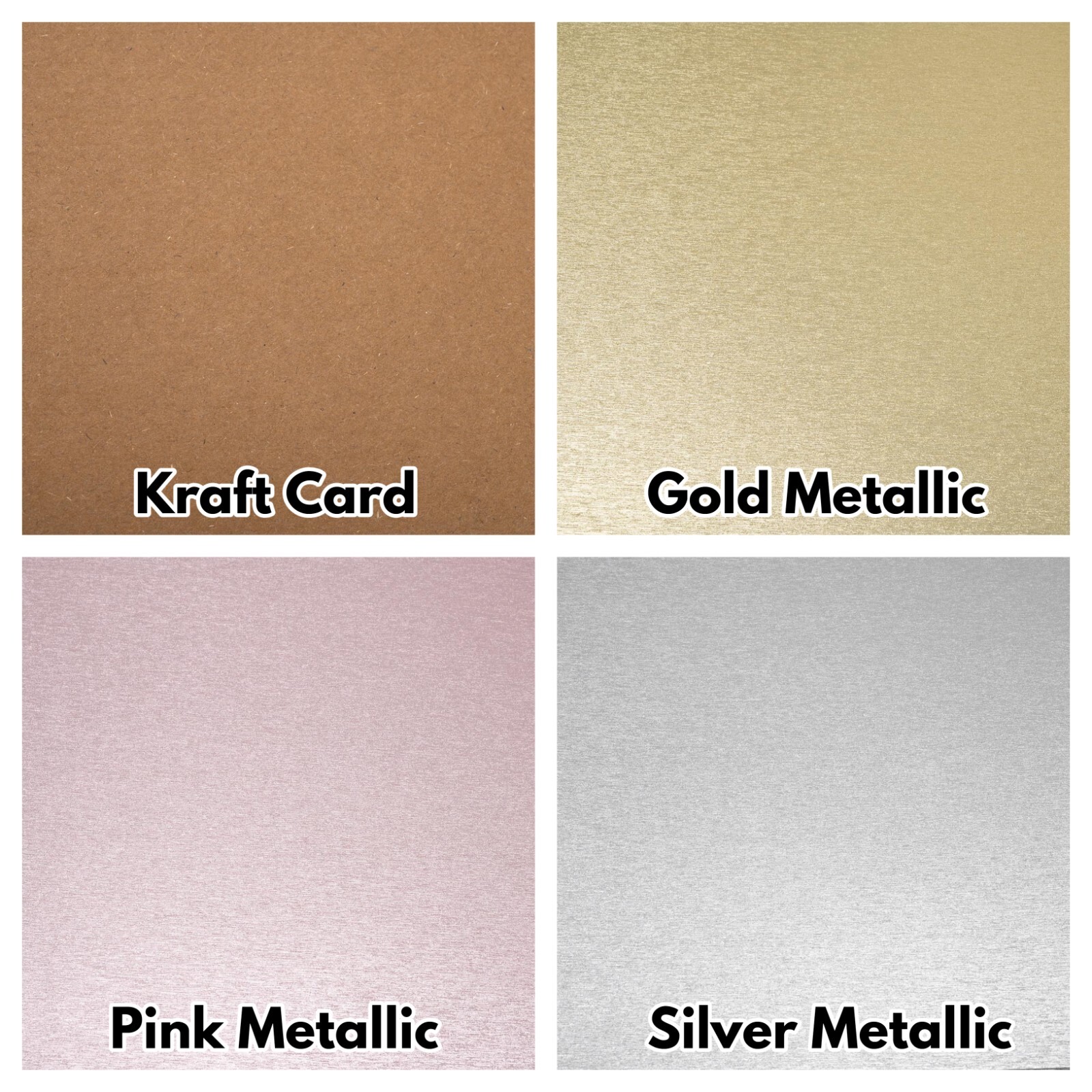 A4 Mirror Card Stock Coloured 250gsm Crafts Shiny Metallic Reflective ...