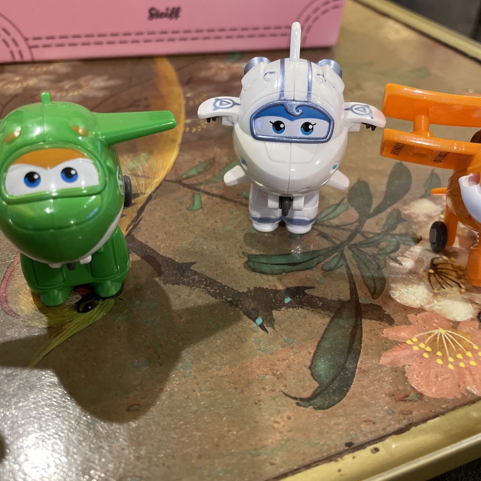 Super Wings 2” Transforming Plane Action Figure Airplane Toy Character ...