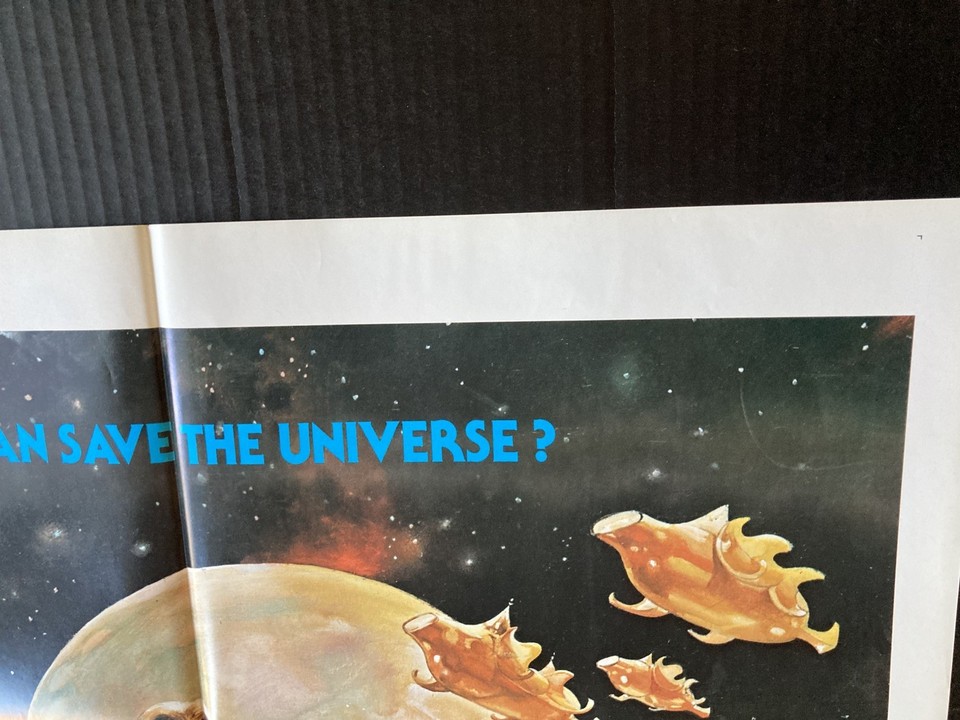 BARBARELLA R-1977 JANE FONDA SCI-FI BORIS VALLEJO ART ORIGINAL MOVIE POSTER | eBay